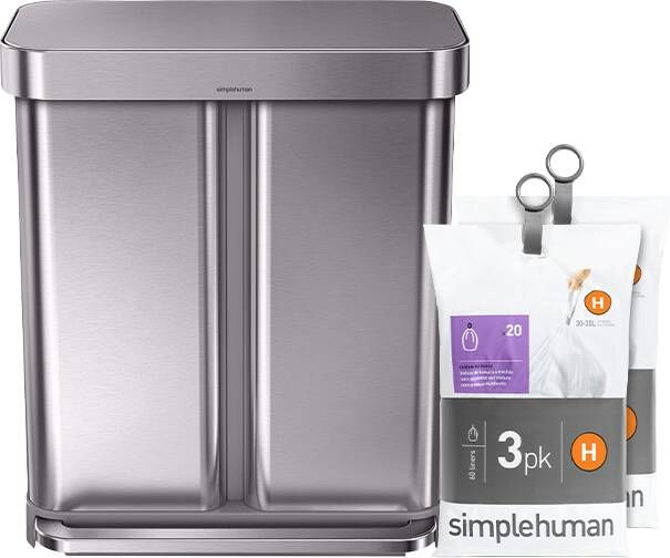 Simplehuman Prullenbakken kopen? Vergelijk op Prullenbakwebshop.nl